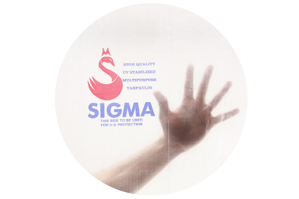 SIGMA Hdpe Waterproof Tarpaulin 120 GSM Transparent Multipurpose ...
